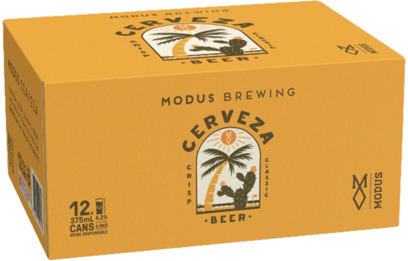 Buy Modus Cerveza >>> Lager Australian Beer 375ml Can