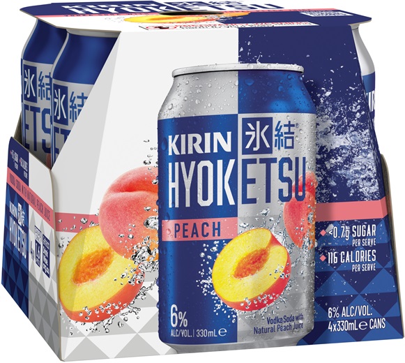 Kirin Hyoketsu Peach Can 330mL | Vintage Cellars